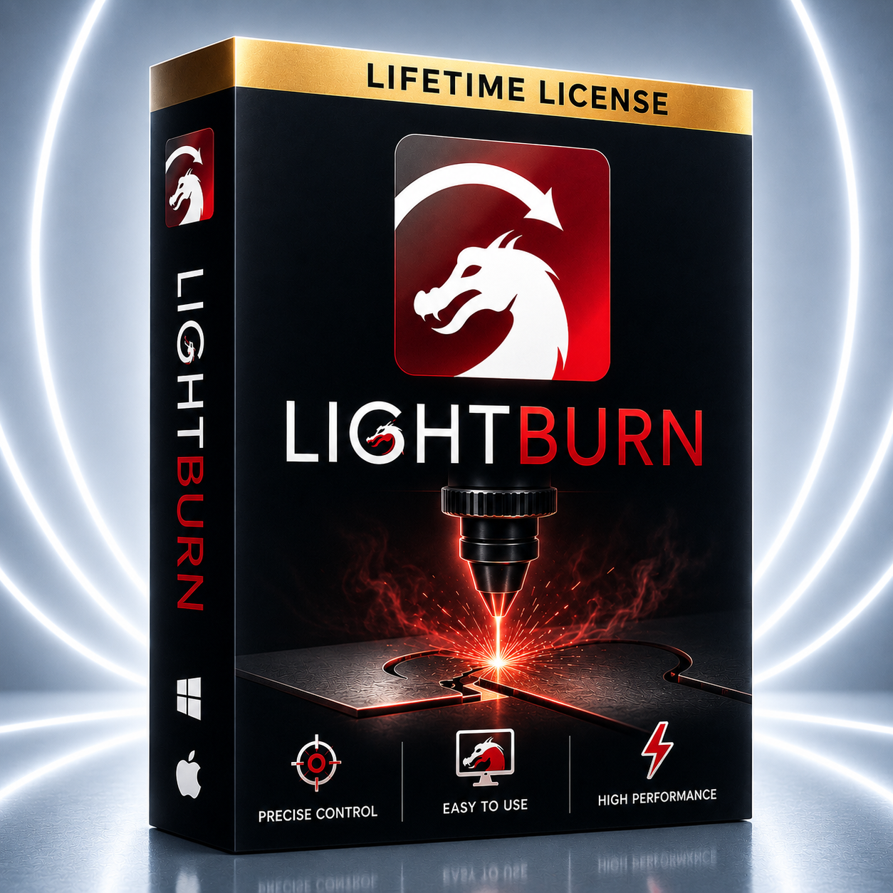 LightBurn Laser Design Software | Lifetime License – Vantyx
